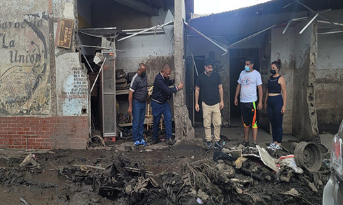 Daniel Ceballos se solidariza con las víctimas de la tragedia de Cumanacoa y zonas aledañas ...