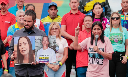 Delcy Rodríguez: Erick Prince es uno de los implicados con Guyana en la ...